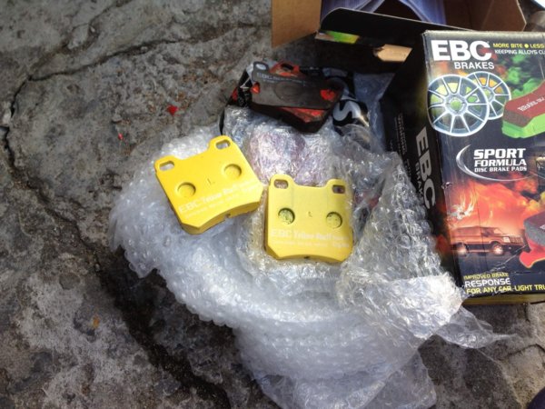 New EBC Yellow Stuff Pads | Z22SE.co.uk